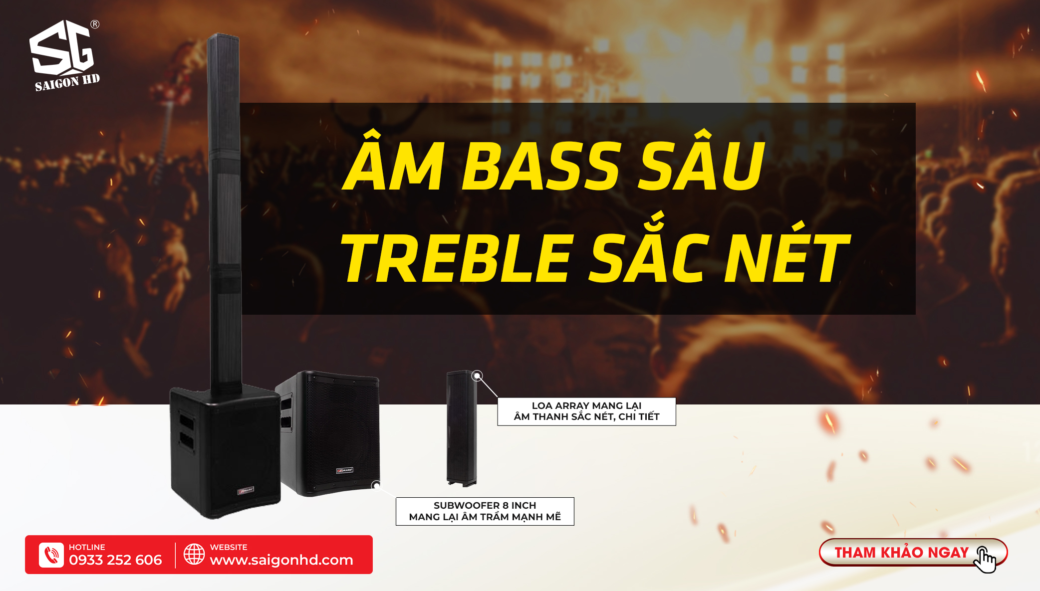 Loa Column Mark MINIMAN BAT: Đẳng cấp Karaoke chuyên nghiệp | SAIGON HD